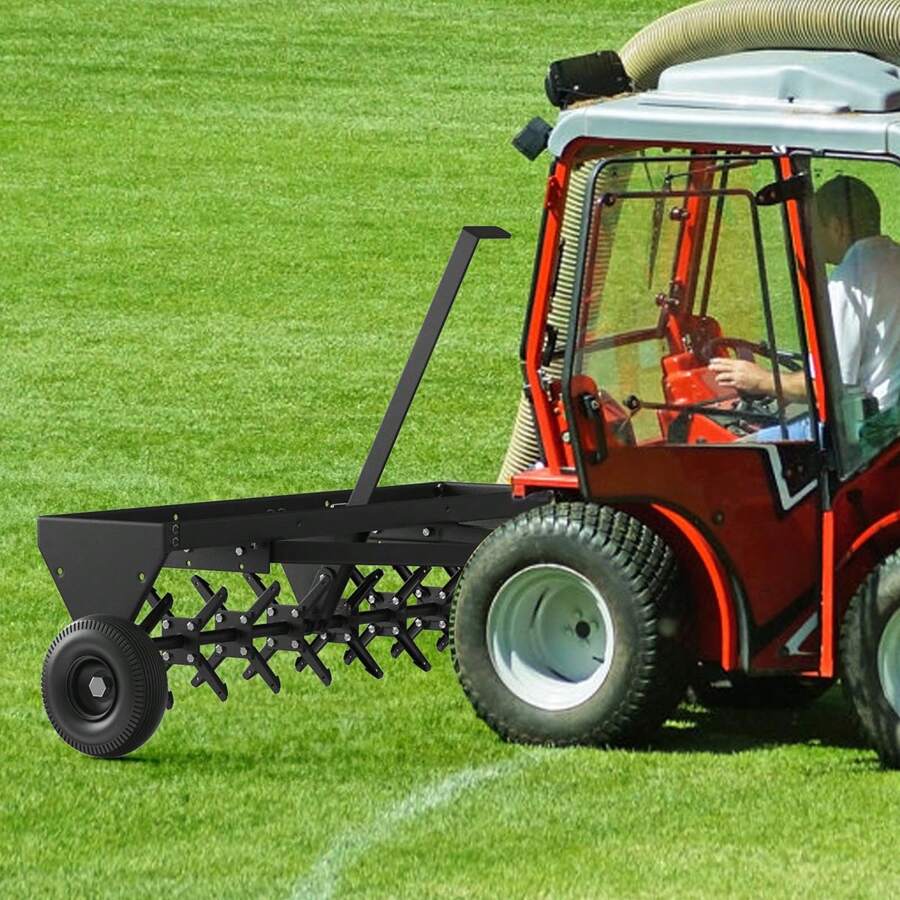 Aireador con pinchos de remolque de 48 pulgadas de ancho extra Aireador ...