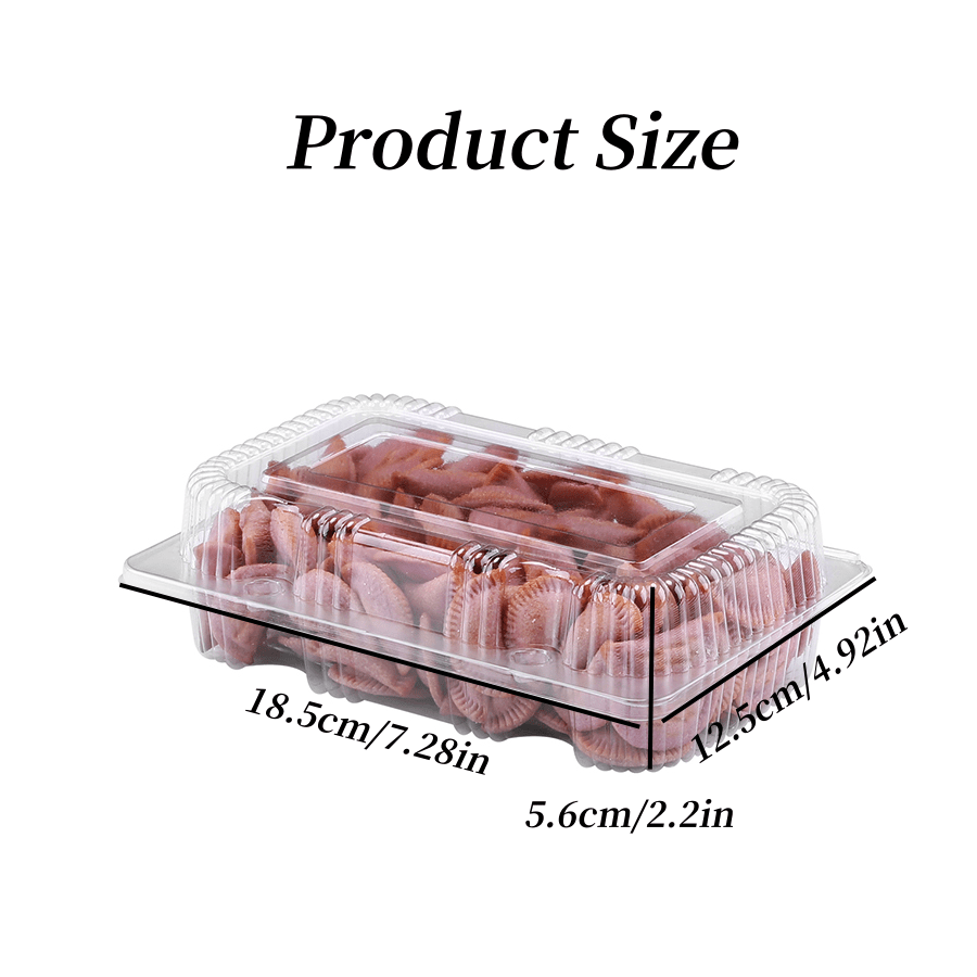 One-Time Use Transparent Liftable Takeout Container, Suitable For ...