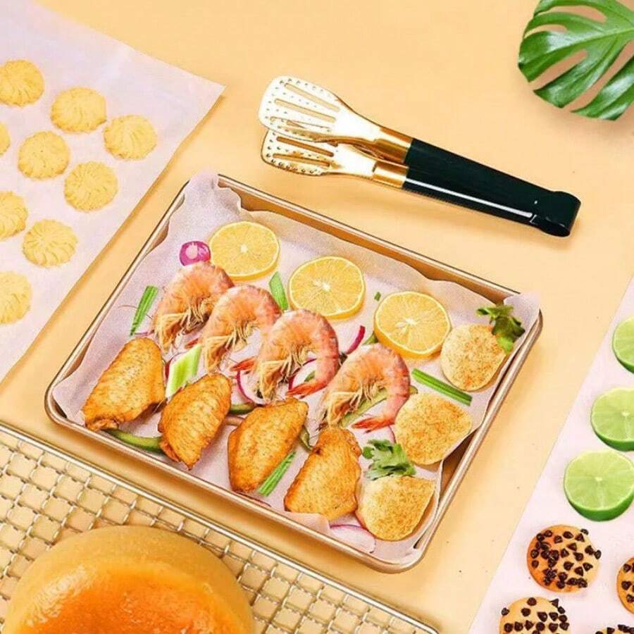 50 Square Sheets Of Baking Paper, Barbecue Paper, Food Blotter Paper ...