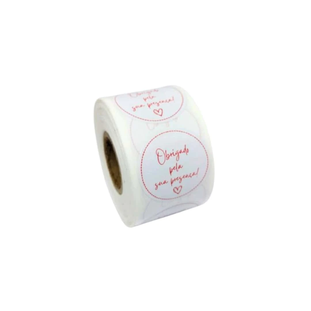 500 Round Thank You For Your Presence Adhesive Labels White | SHEIN USA