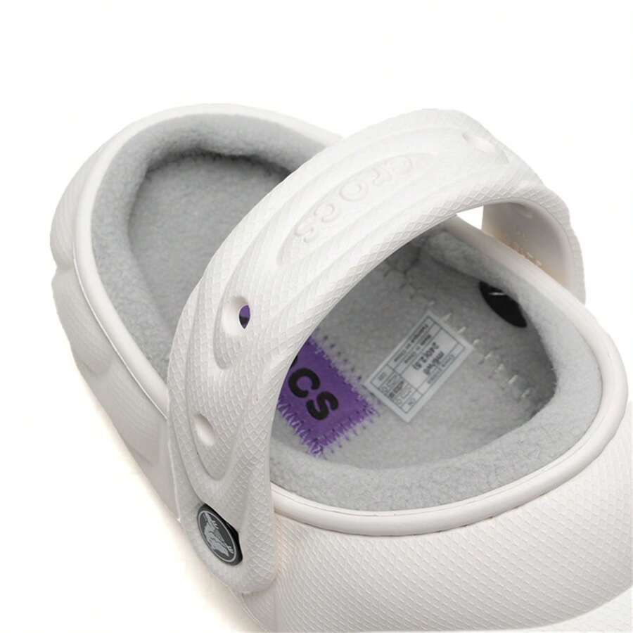 Crocs 210059-100 Thermal Lined Clog Slippers For Men & Women, Casual ...