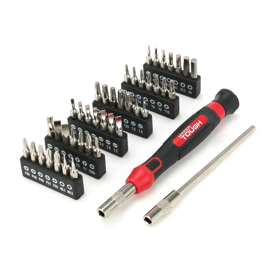 Hyper Tough Ht 44pc Precision Screwdriver Bits Set | SHEIN Brasil
