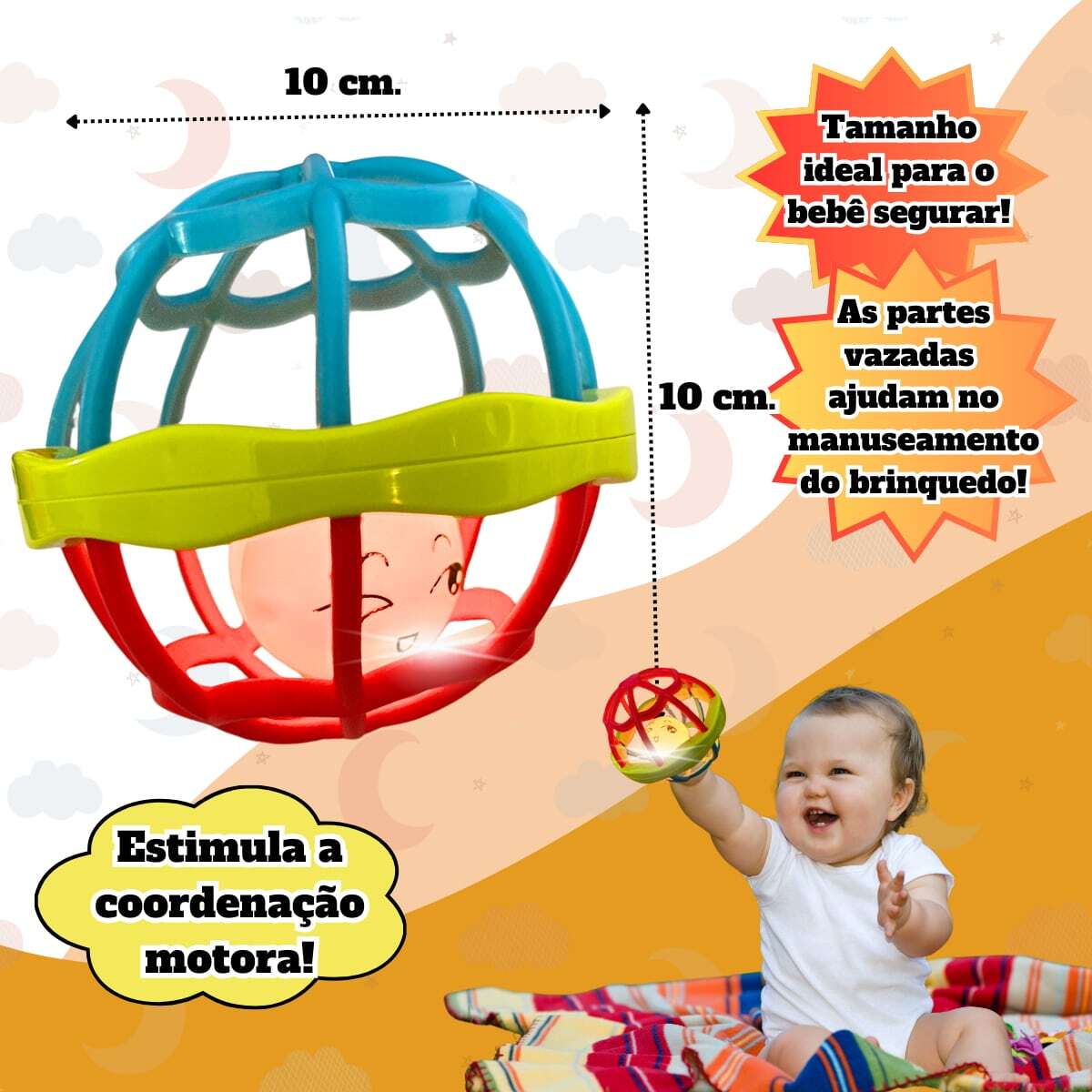 Baby Teether Rattle Kit Sensory Infant Toy | SHEIN USA