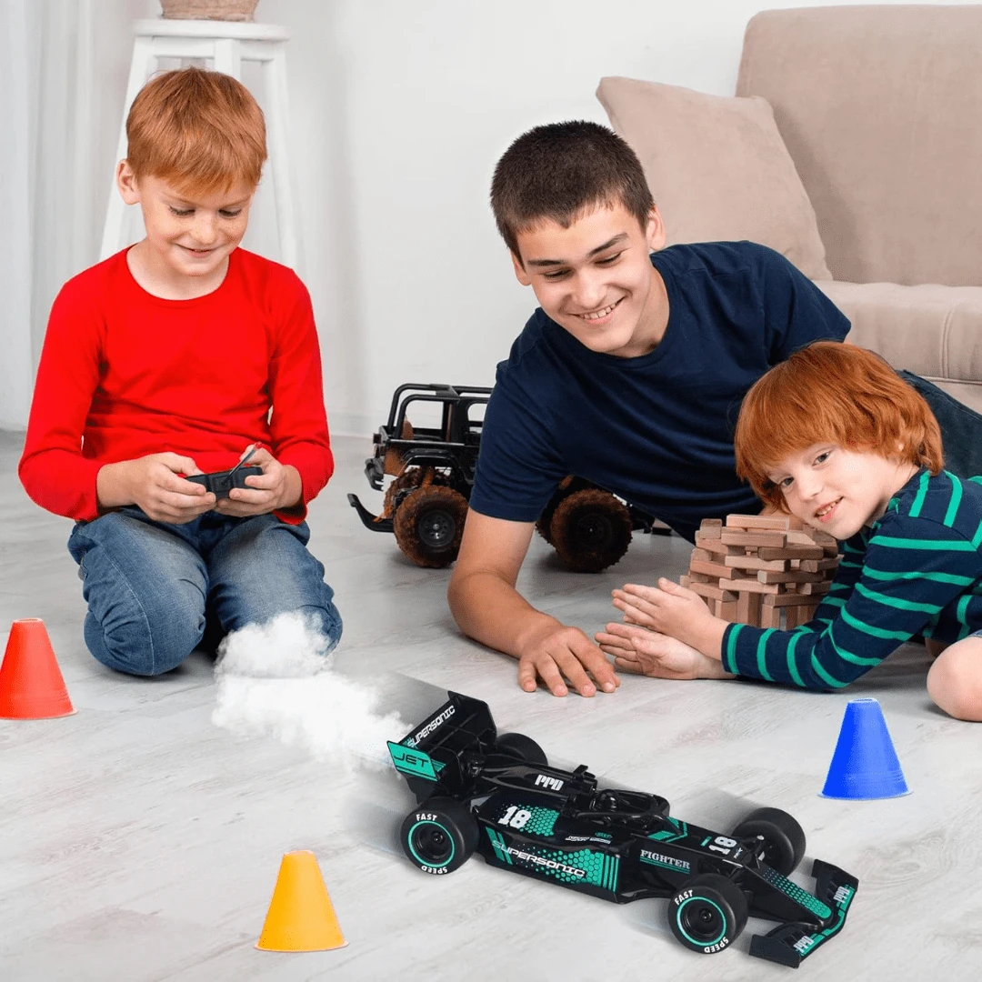 Formula 1 Remote Control Car Agile That Performs Drifting And Emits ...