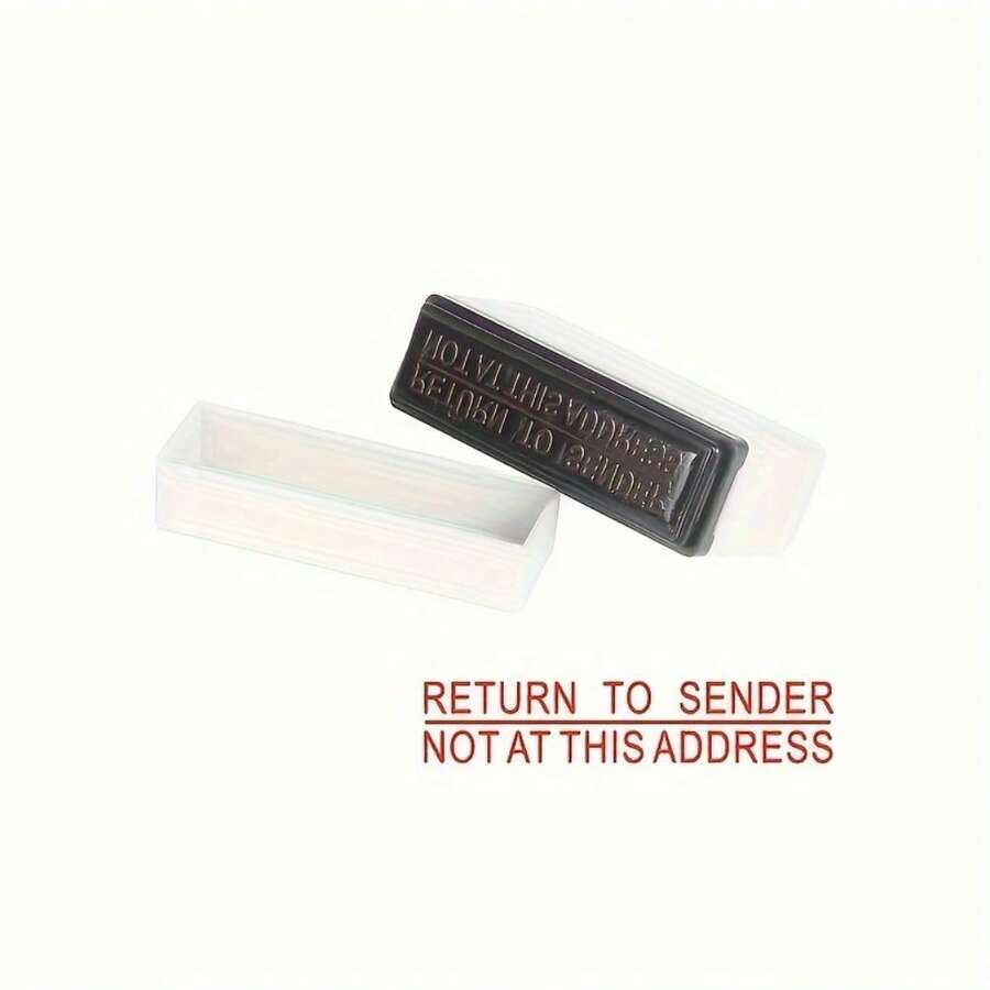 1pc Returned And Did Not Receive The Stamp The Sender's Address Is ...