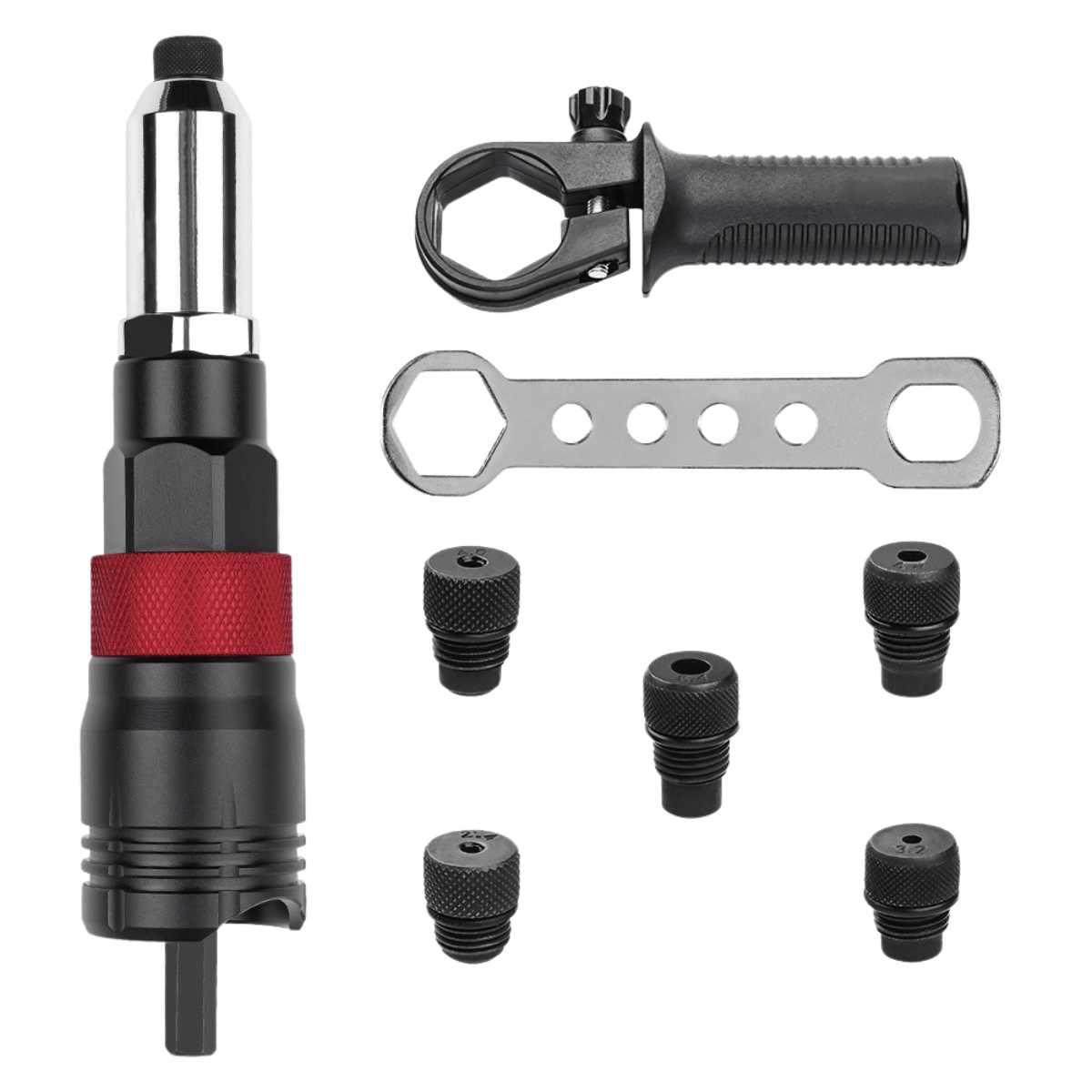 Electric Rivet Gun Switch Head Core-Pulling Rivet Gun Automatic Nut ...