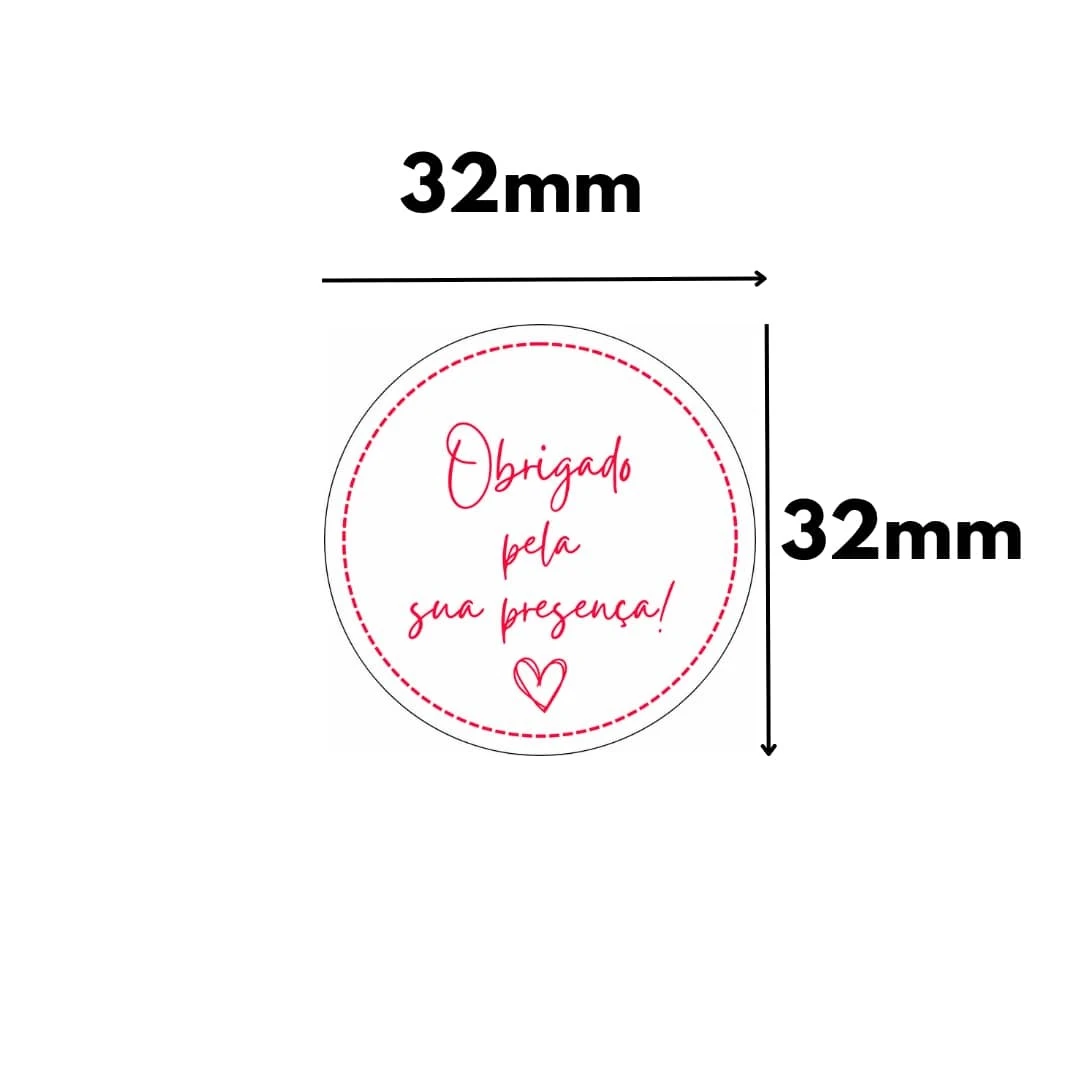 500 Round Thank You For Your Presence Adhesive Labels White | SHEIN USA