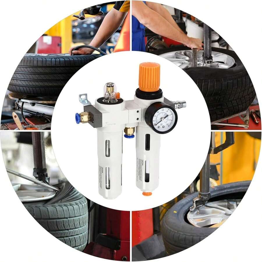 Tire Changer Machine Parts Air Pressor Oil Water Separator With ...