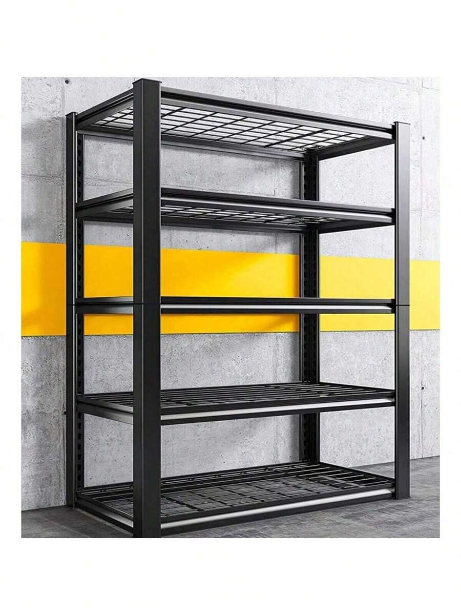 72''H Garage Shelving Heavy Duty Loads 2550 LBS Garage Storage Shelves ...