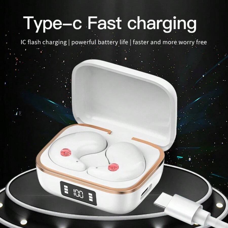 Écouteurs sans fil Bluetooth 5.3 TWS J11 Écouteurs de sommeil intra ...