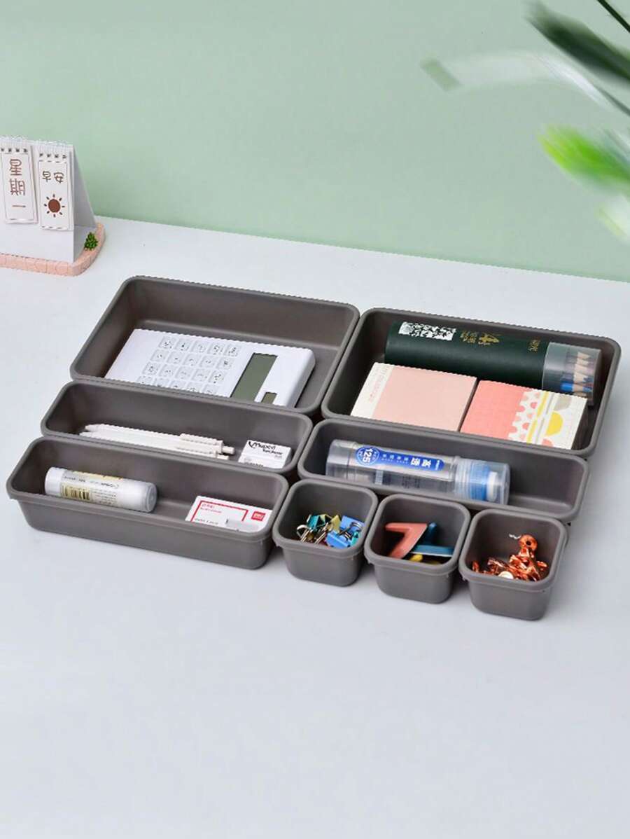 Desktop Sundry Storage Box, Drawer Storage Box, Divider, Can Be Freely ...