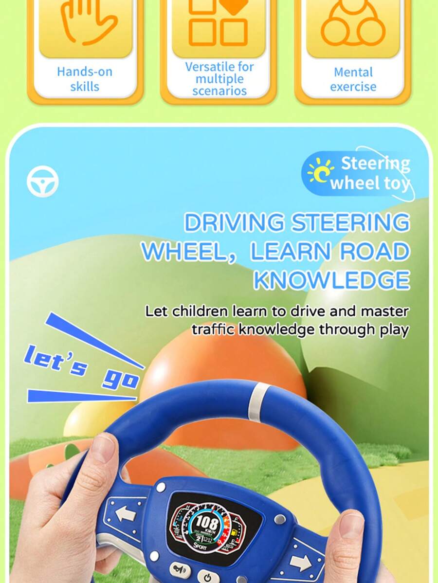 Red And Blue Optional Early Education Educational Pilot Simulation ...