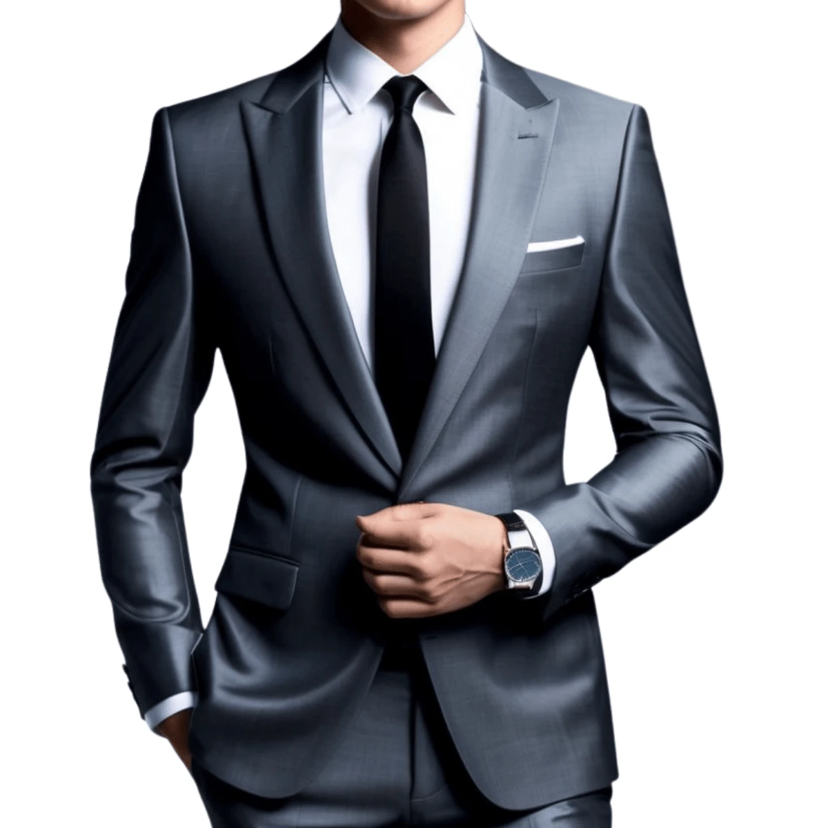 Terno Executivo Masculino Caimento Slim Italiano(Calça E Blazer ...