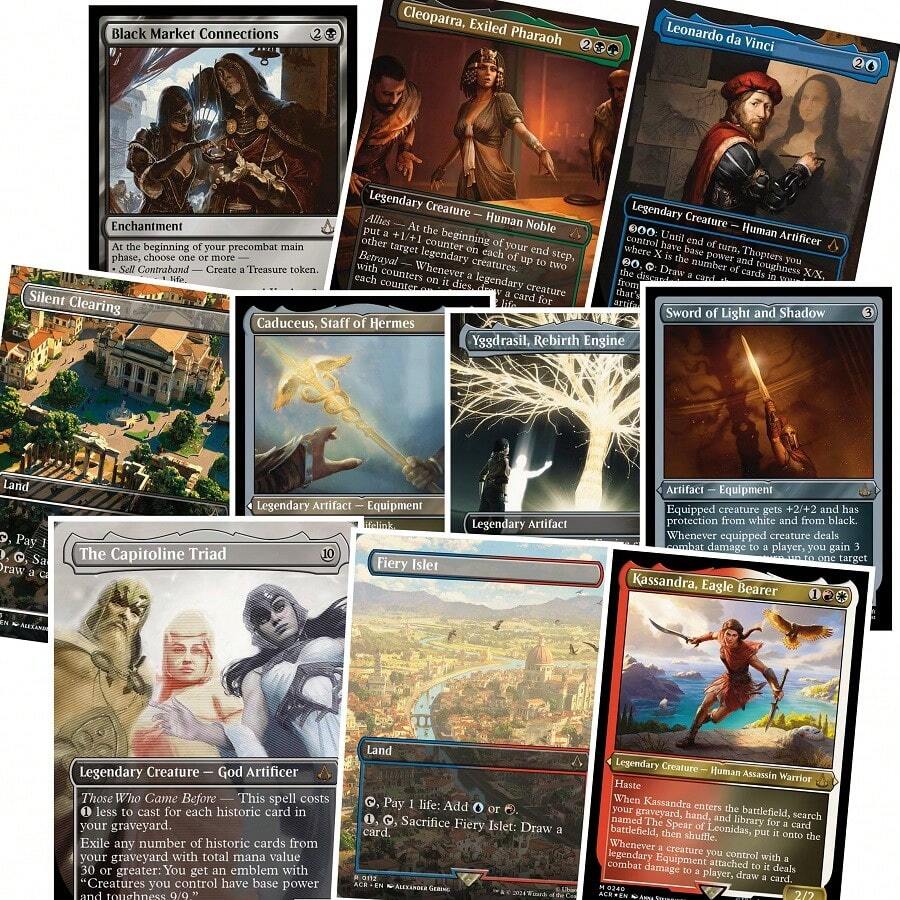 Assassin's Creed (ACR) Magic Gathering Tabletop Card Games | SHEIN USA