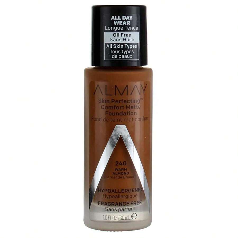 Almay Almay Skin Perfecting Comfort Matte Foundation 240 Warm Almond ...