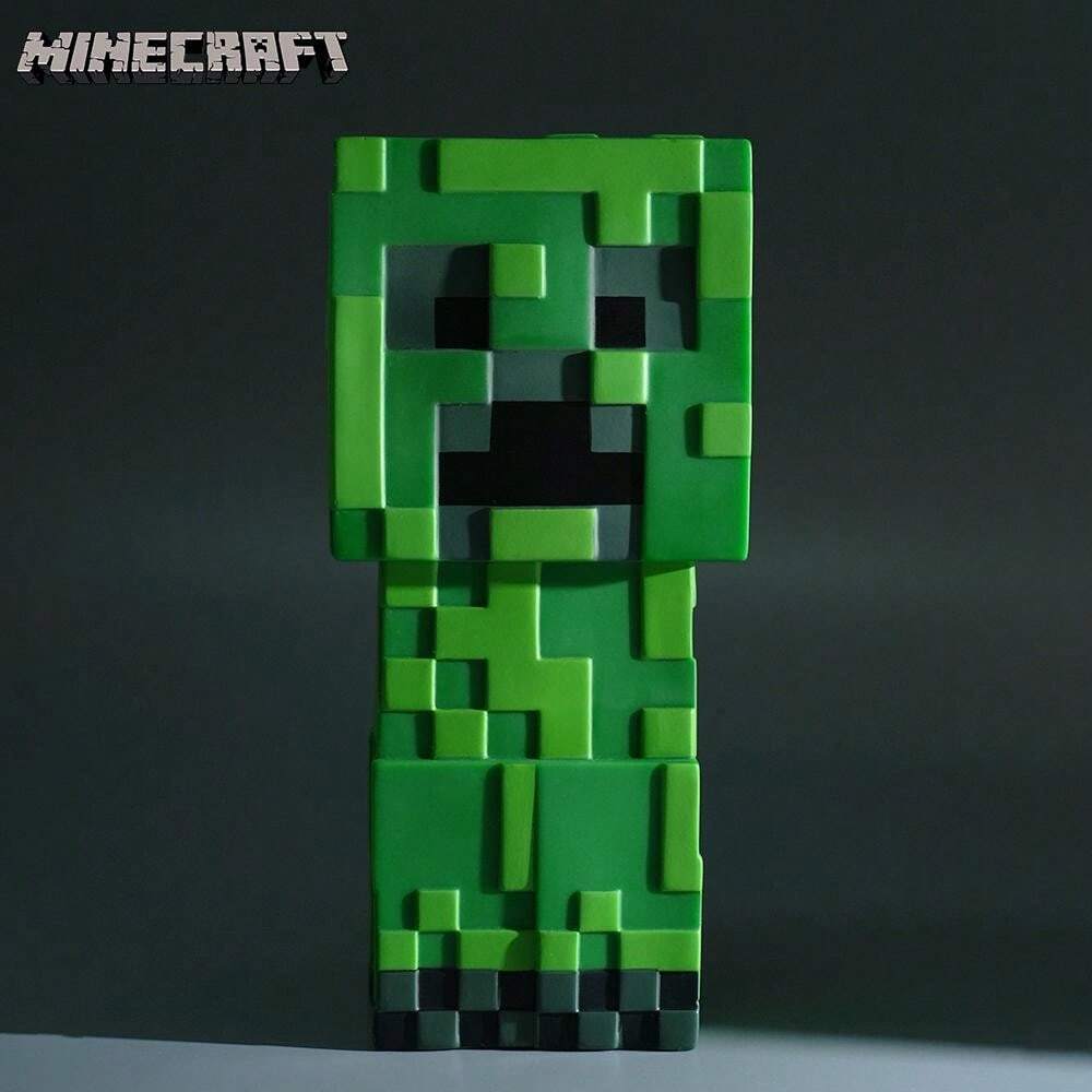 Minecraft 1 ชิ้น รูปปั้น Creeper จาก Minecraft ที่ได้รับอนุญาตอย่างเป็น ...