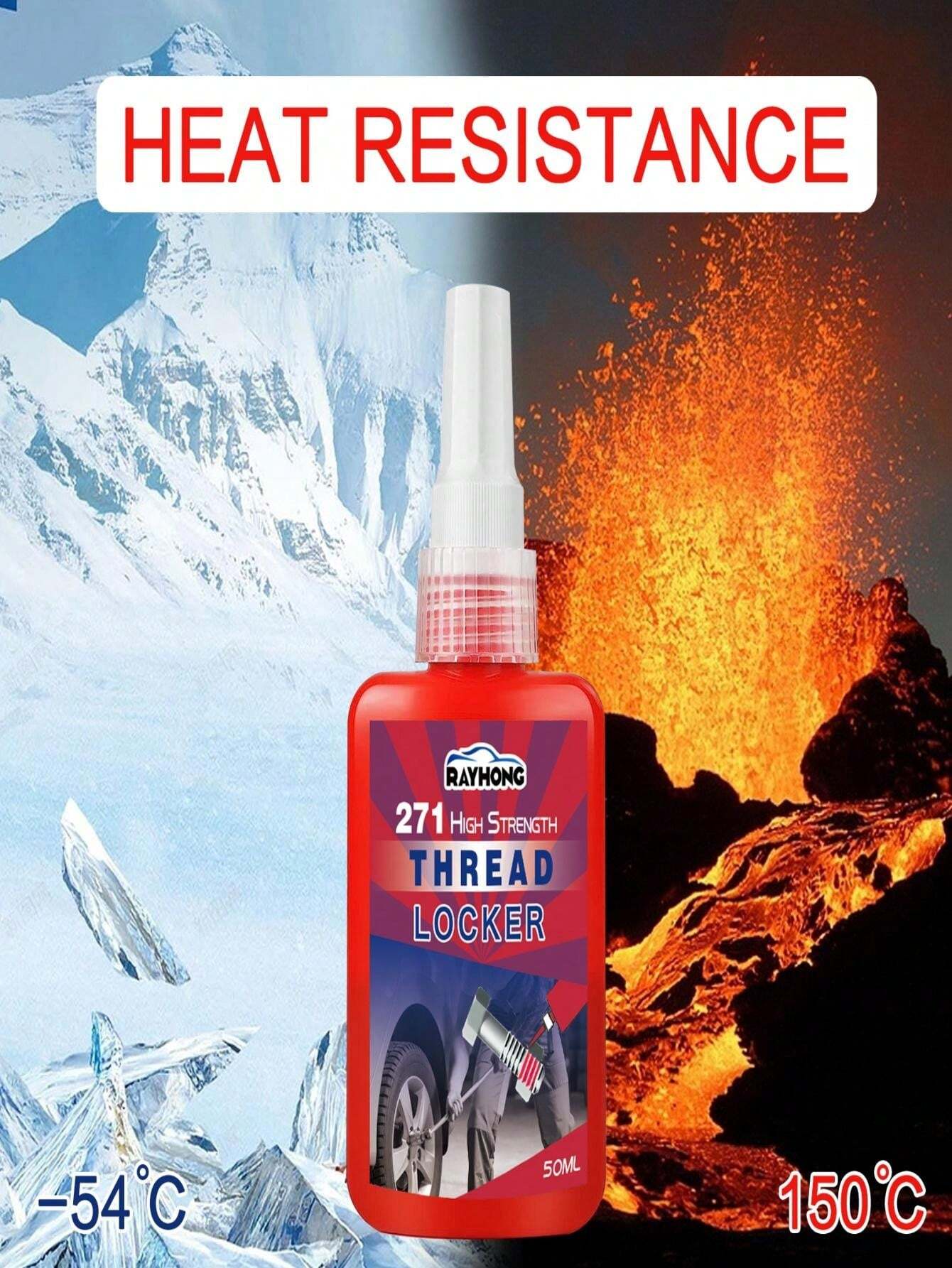 Detachable Medium-Viscosity Anaerobic Metal Threadlocker | SHEIN