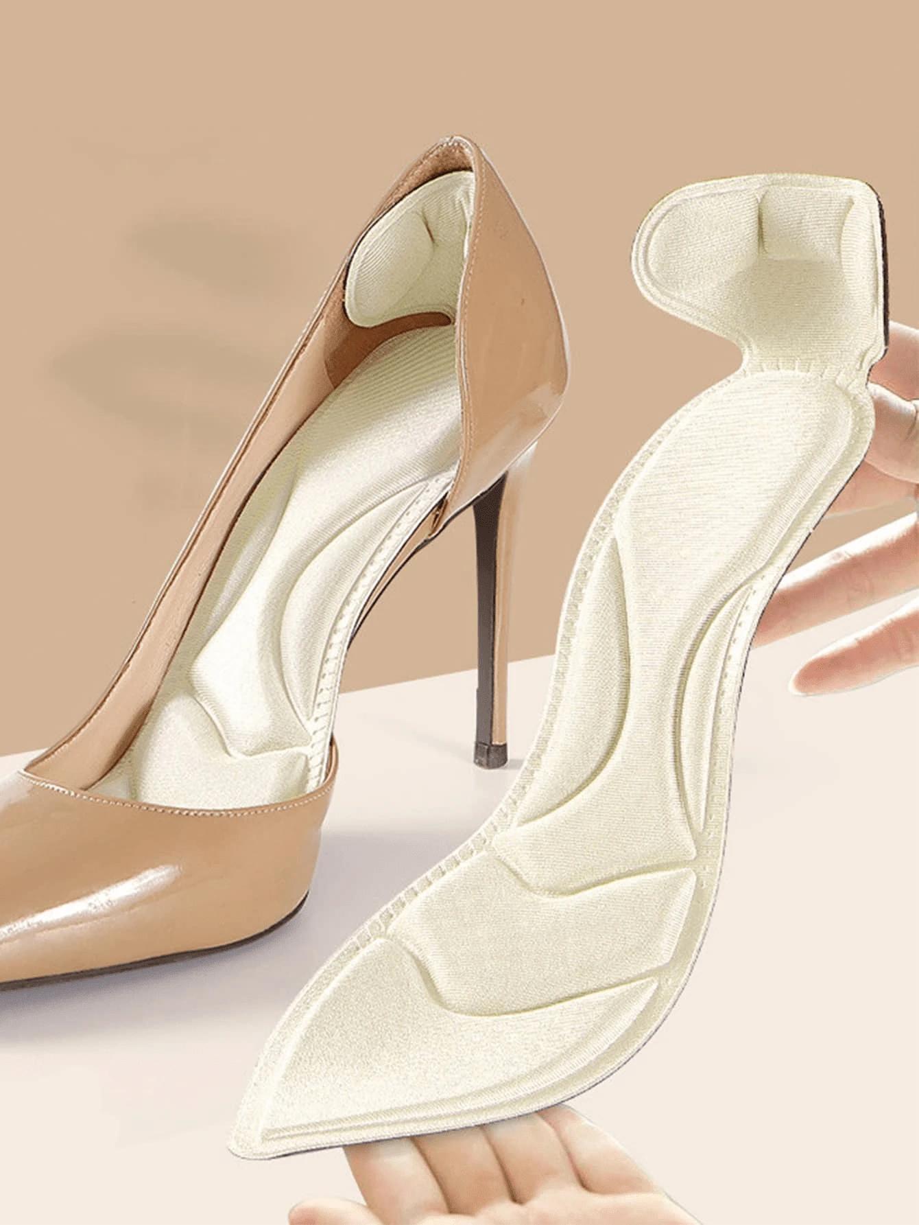 After 1 Pair Of High Heel Insole Female Soft Sole Stick Insole Can Be ...