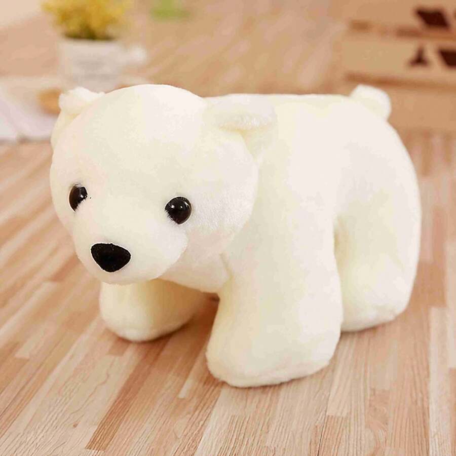 Cuddly Polar Bear Buddy - Soft, Cuddly, And Adorable Plush Toy , Ideal ...