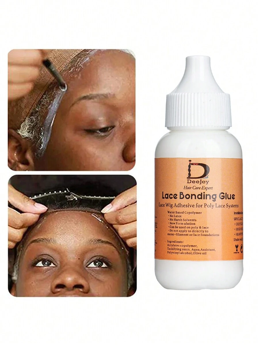 38ml/1.3oz Wig Glue Invisible Bonding Glue Hair Replacement Adhesive ...