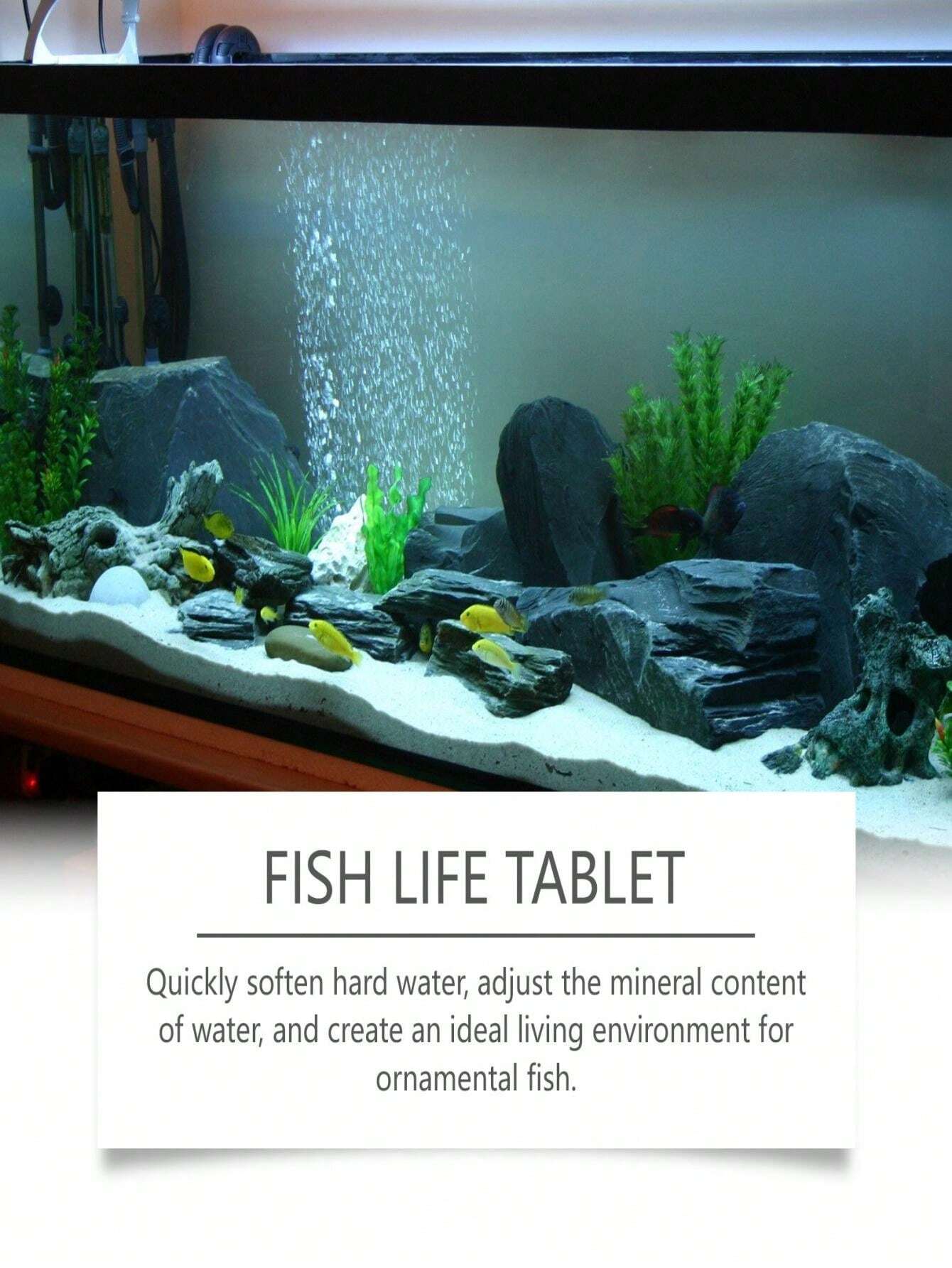 Fish Tank Salt Tablets, Aquarium Salt Flakes Specially For Ornamental ...