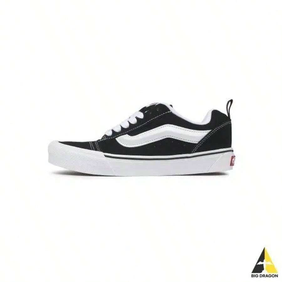 Vans Knu Skool Low Top Sneakers Black | SHEIN USA