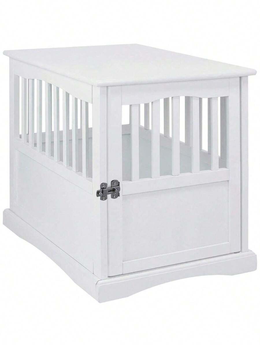 Wooden Decorative Indoor Kennel Dog Crate End Table Night Stand ...