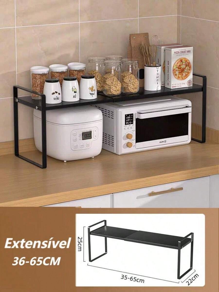 Pull-Out Cabinet Racks, Stackable Counter Organizers, Multi-Function ...
