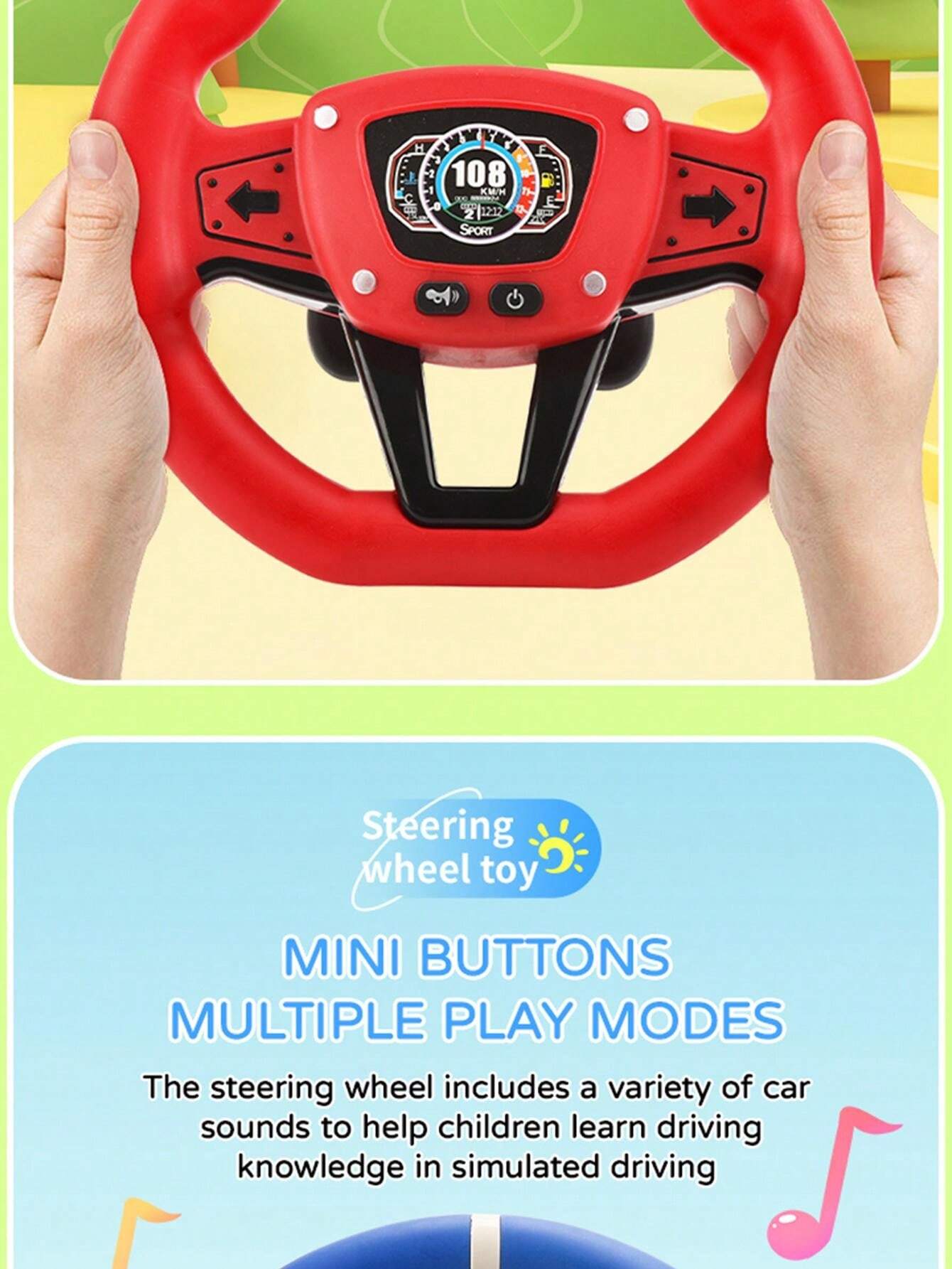 Red And Blue Optional Early Education Educational Pilot Simulation ...