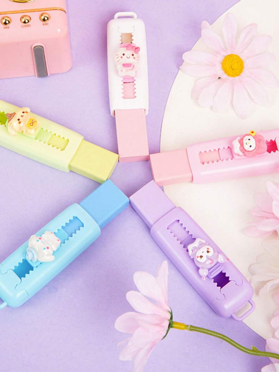 Small And Exquisite Push-Pull Eraser Is Suitable For Students To Use ...