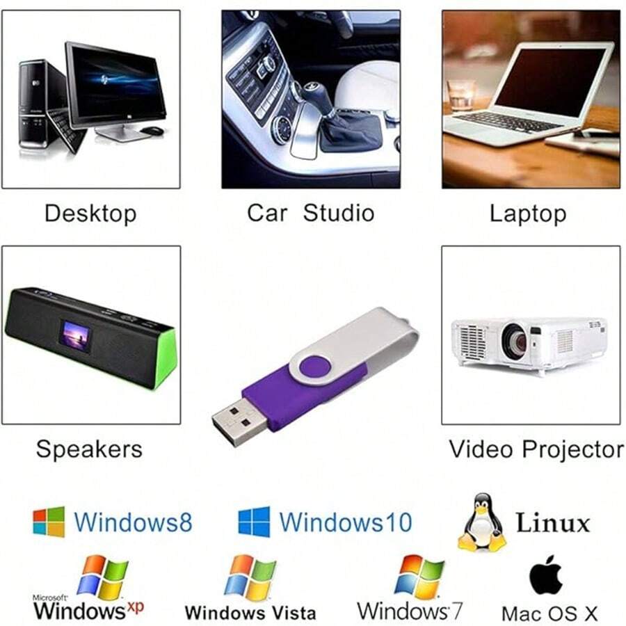 90 Pack USB Flash Drives In 5 Random Colors USB 2.0 Wholesale Lot Bulk Memory Sticks | SHEIN USA