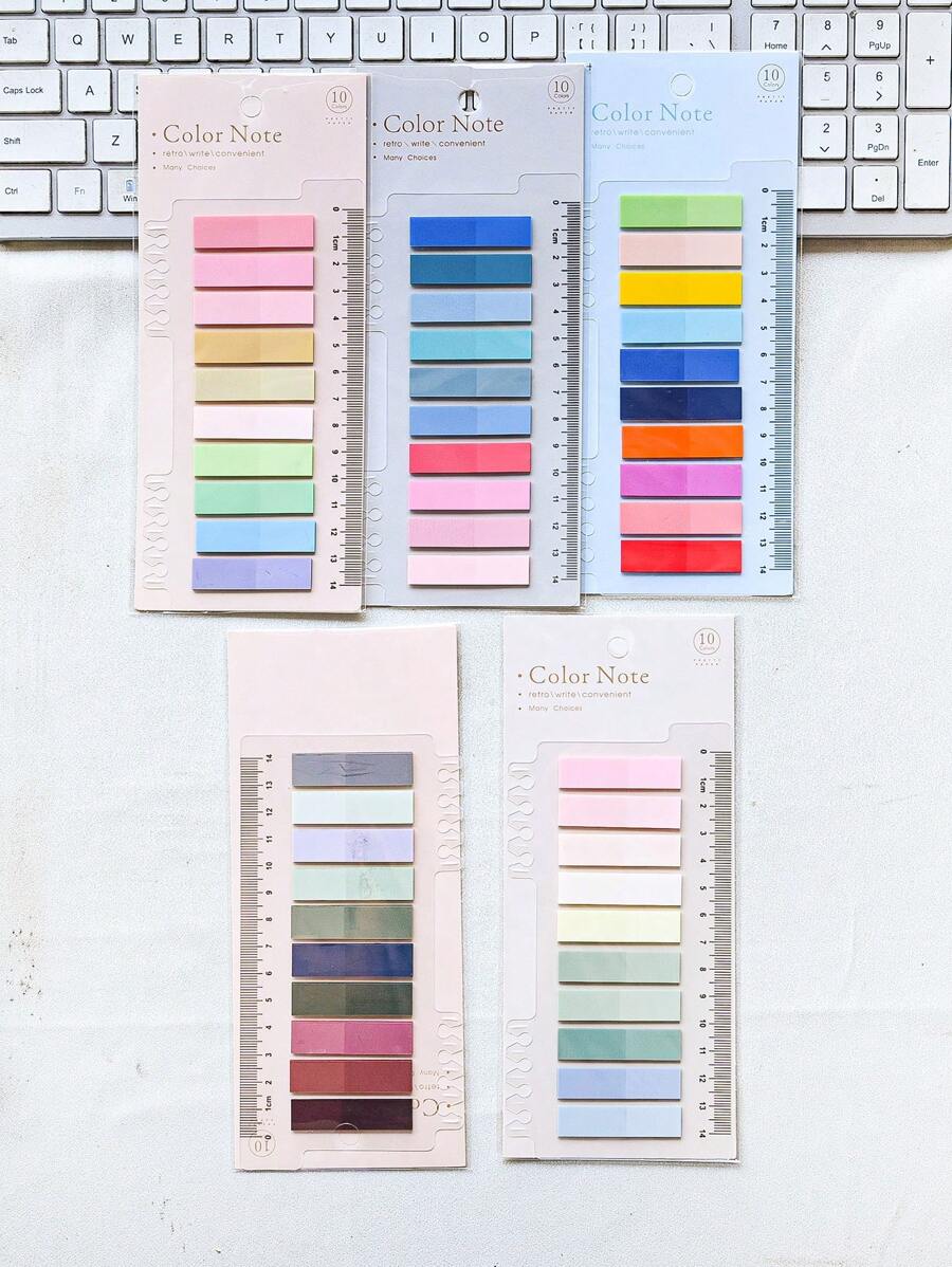 1 Index Sticker 200 PET Transparent Plastic Note Sticker Student ...