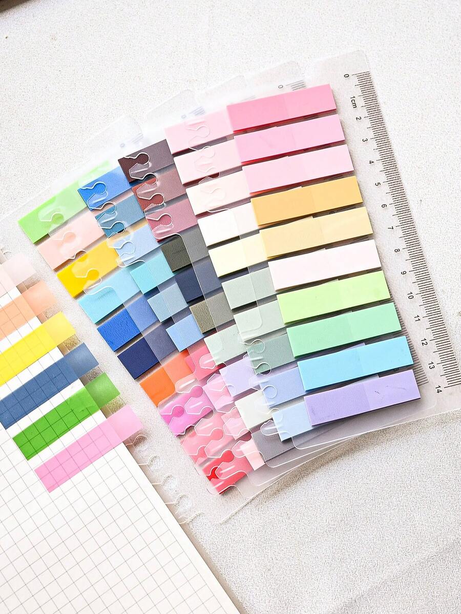 1 Index Sticker 200 PET Transparent Plastic Note Sticker Student ...