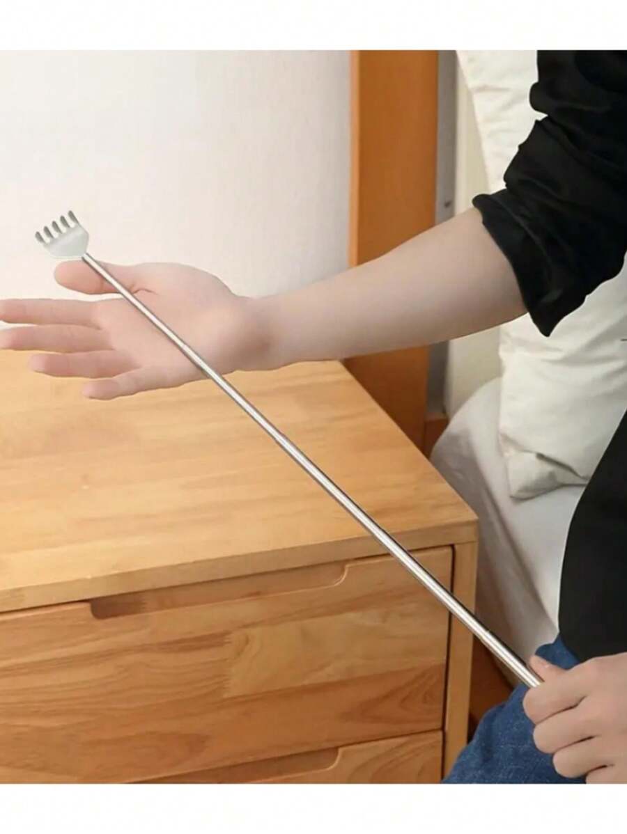 1pc,Extensible Back Scratcher, Portable Retractable Back Massage Tickle ...