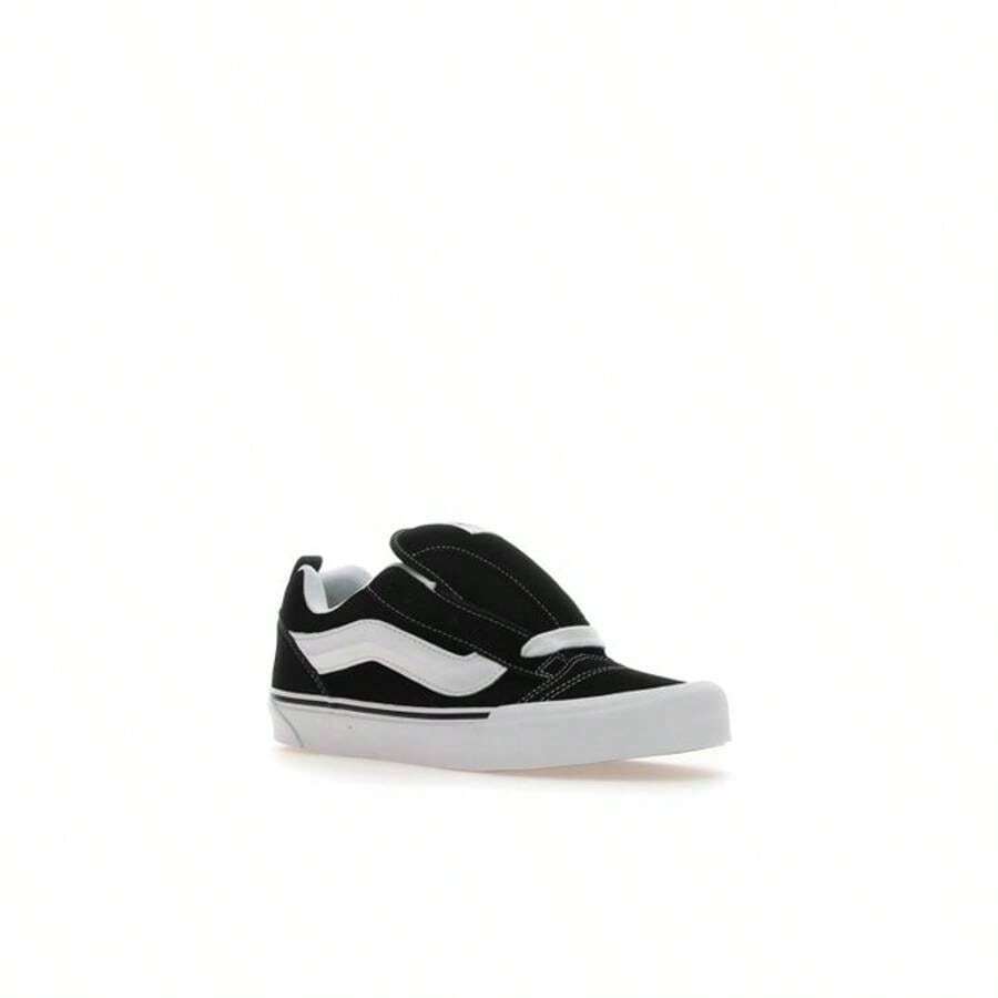 Vans Knu Skool Low Top Sneakers Black | SHEIN USA