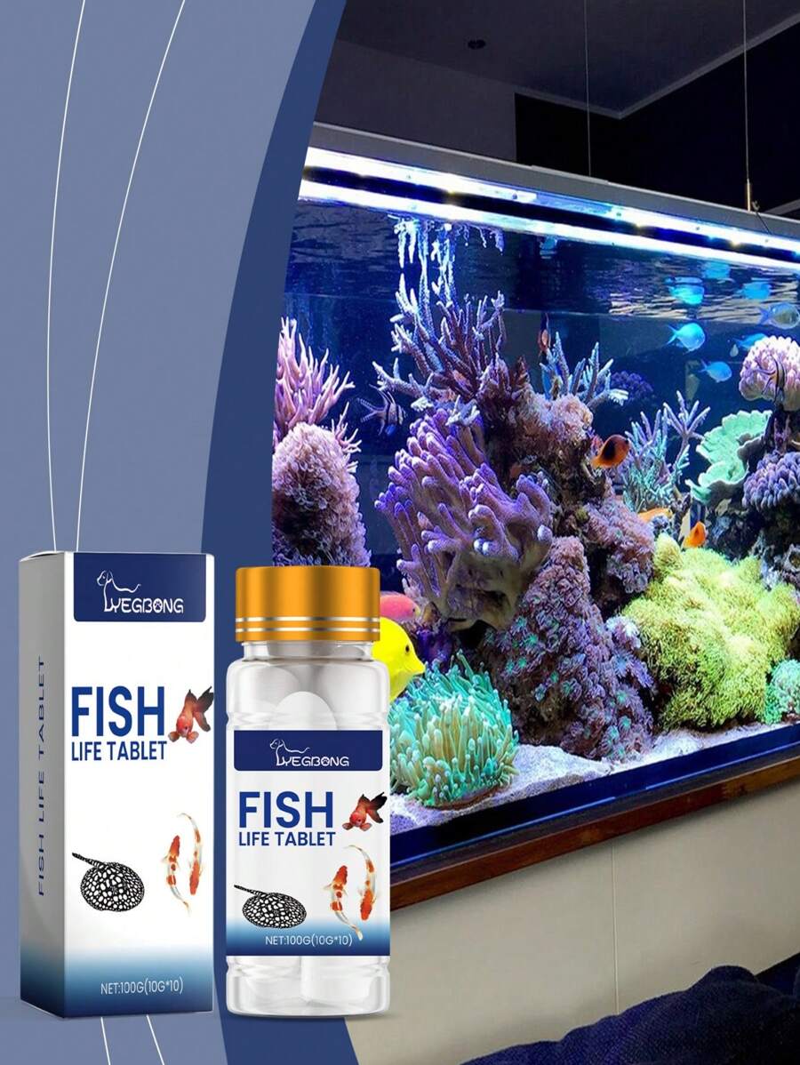 Fish Tank Salt Tablets, Aquarium Salt Flakes Specially For Ornamental ...