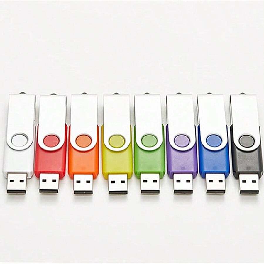60 Pack USB Flash Drives In 5 Random Colors USB 2.0 Wholesale Lot Bulk ...