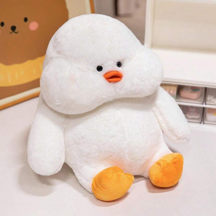 1pc Adorable Fat Rabbit, Duck, Teddy Bear Plush Doll, Doll Pillow, Home ...