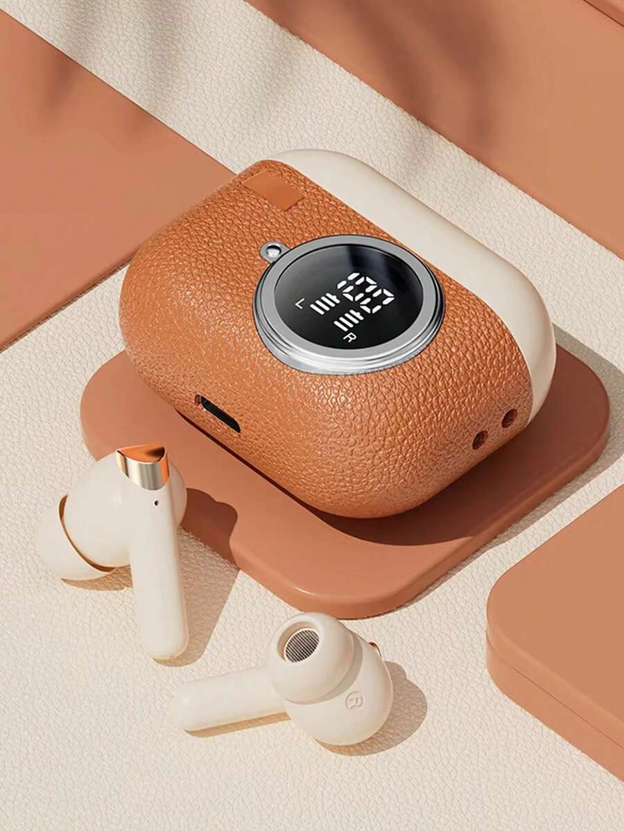 ENC Wireless Gaming Sports Earphones Ergonomics Design LED Display ...