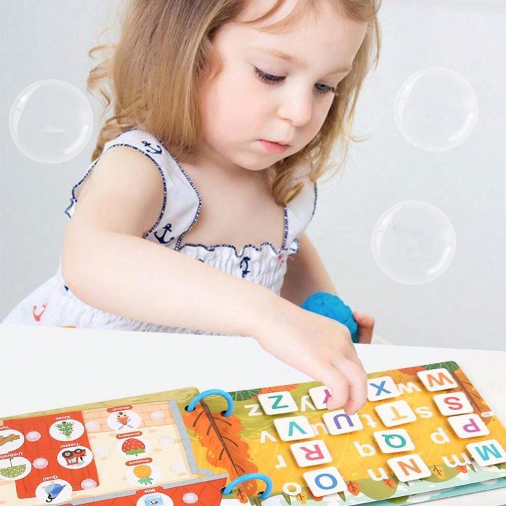 Enlightenment Early Education Cartoon Quiet Sticker Book Cognitive ...