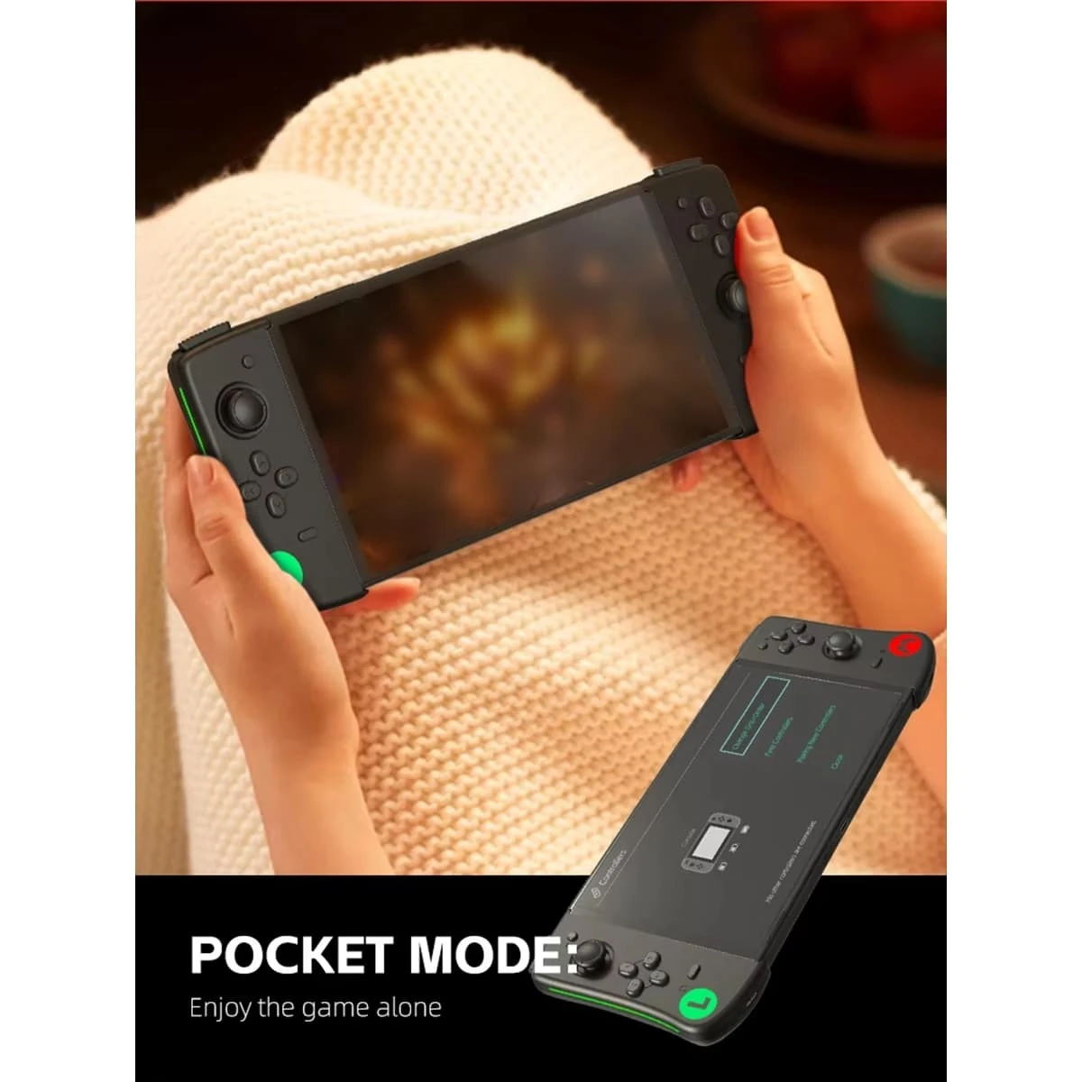 DATA FROG DATA FROG Mando compatible con Switch Joypad Joystick Gamepad compatible con Switch ...