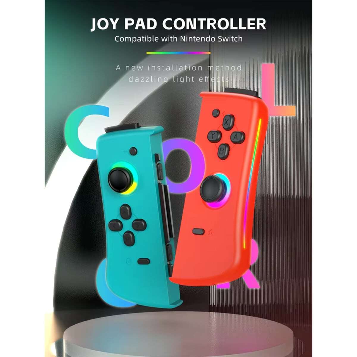 DATA FROG DATA FROG Joycon For Switch Joypad Joystick Gamepad For Switch Oled RGB Controler For ...