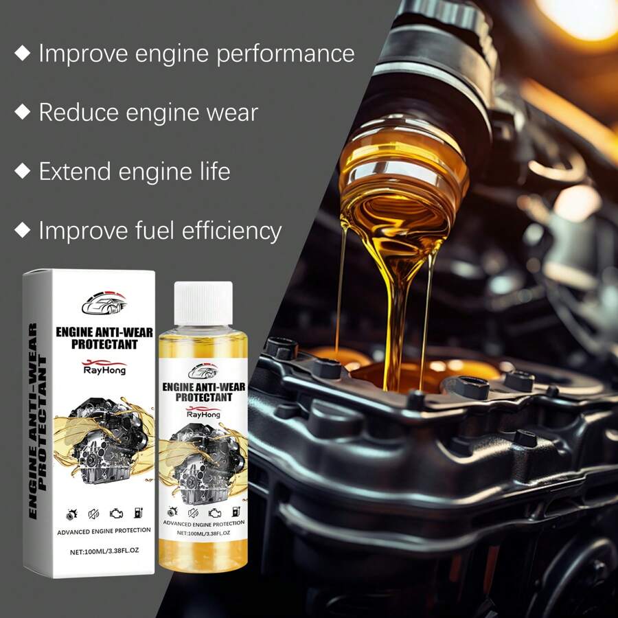 Engine Antifriction Protector, Reduces Noise & Vibration, Rust ...