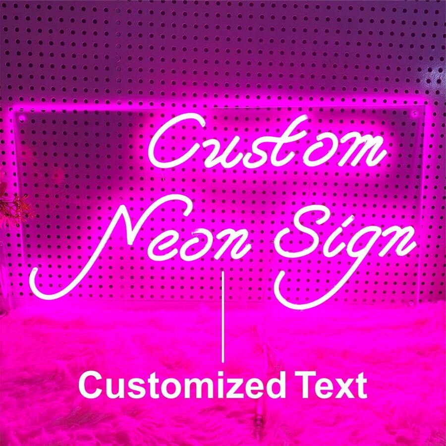Customized Neon Light Sign - Personalized Adjustable LED Neon Light ...