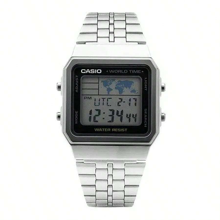 Casio Vintage Watch Silver | SHEIN USA
