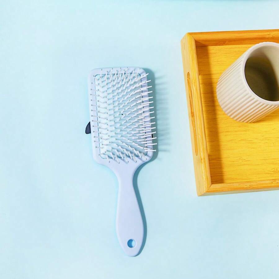 Miniso Lilo And Stitch Square Massage Air Bag Comb Achieve High Crown ...