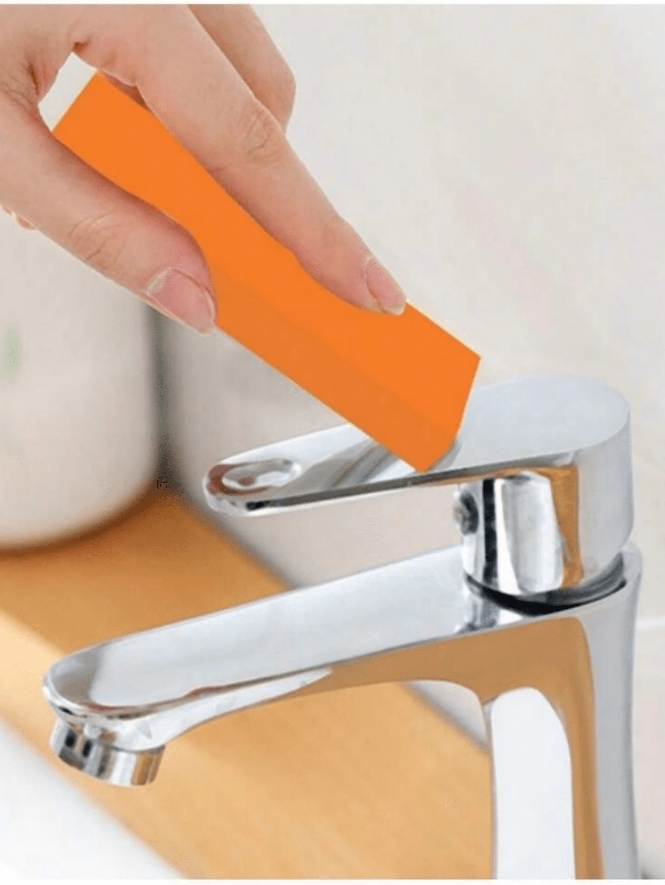 1pc Limescale Eraser Bathroom Glass Rust Remover Rubber Eraser ...