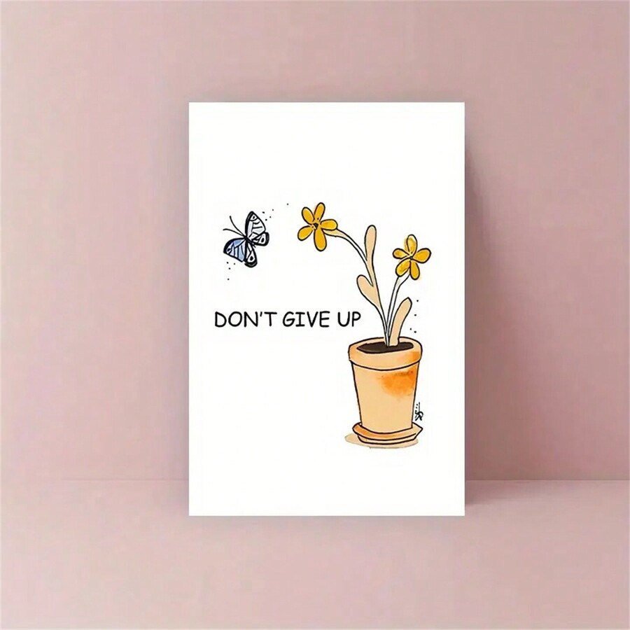 Inspirational Greeting Card With Envelope - Perfect For Friends, Family ...