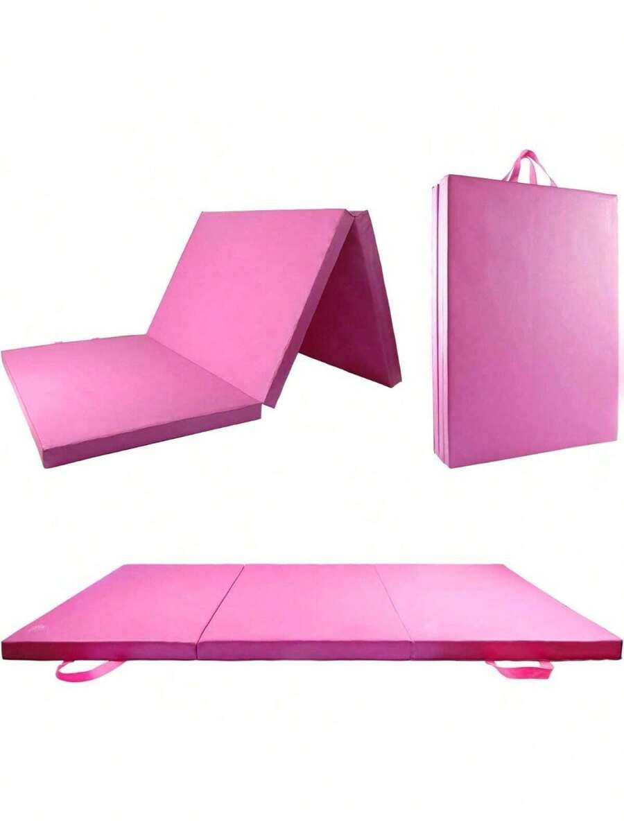 Upgraded Folding Exercise Mat, 2 Inch Thick Gymnastics Mat 3'x6',4'x8 ...