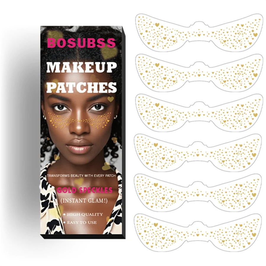 Sparkling Freckles Facial Tattoos, Sparkling Freckles, Sparkling Makeup ...